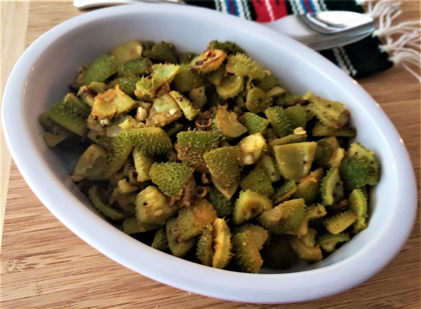 Spine Gourd Sauté - Healthy Indian
